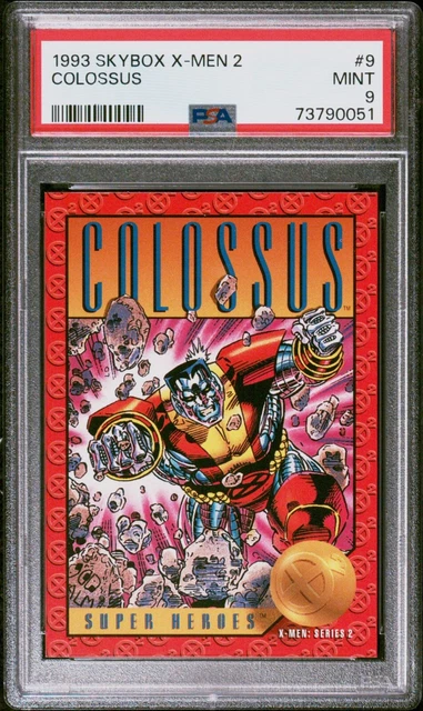 1993 SKYBOX X-MEN 2 #9 Colossus PSA 9 EUR 0,85 - PicClick FR