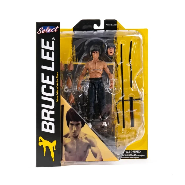 DIAMOND SELECT TOYS Bruce Lee (Shirtless Version) Select Series 2 ...