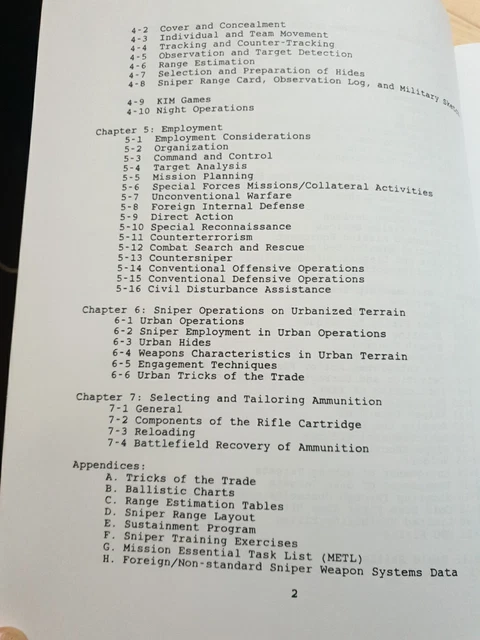 US ARMY SPECIAL Operations Target Interdiction Course (SOTIC) Paladin ...