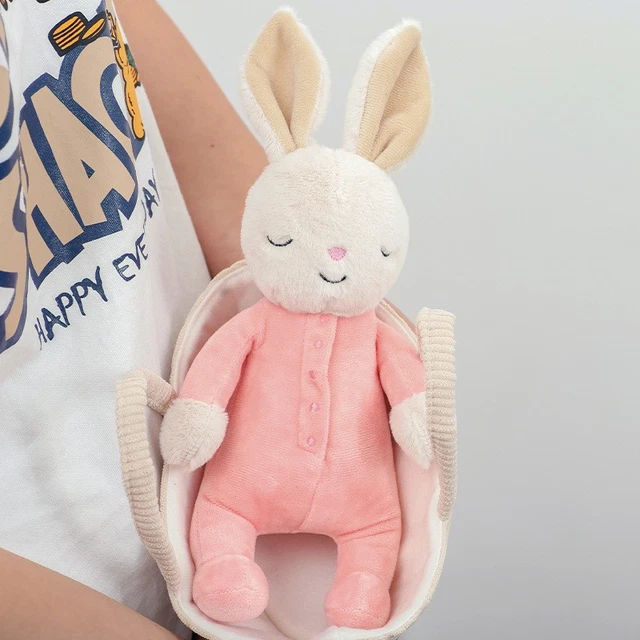 SLEEPING BUNNY PLUSH Toy With Pp Cotton Filling For Baby Girls Gift ...