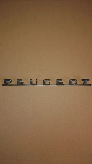 ANCIEN LOGO PEUGEOT Monogramme Sigle Embleme Chrome EUR 14,90 - PicClick FR