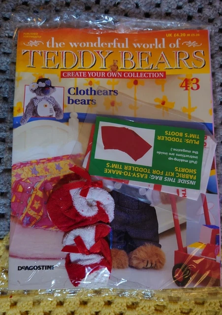 NEW THE WONDERFUL World of Teddy Bears ISSUE 43 Individual Magazines Bears EUR 9,05 - PicClick DE