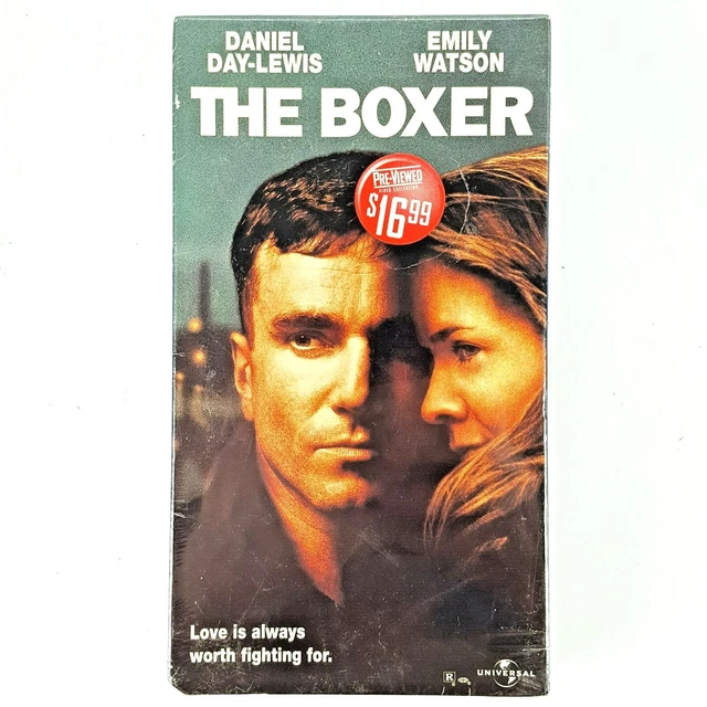THE BOXER 1998 Daniel Day-Lewis Pre-Viewed Sealed VHS Tape Free ...