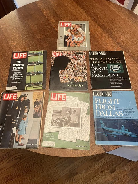 JOHN F KENNEDY/JFK Collectible Magazine Lot From The 1960s. £19.90 ...