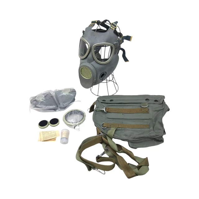 AUTHENTIC POLISH ARMY MP4 Gas Mask & Filter - Genuine Military Surplus Cold War £19.99 - PicClick UK