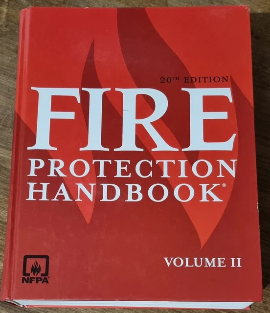 FIRE PROTECTION HANDBOOK, 20th edition, Volume 2, Hardback, NFPA ...