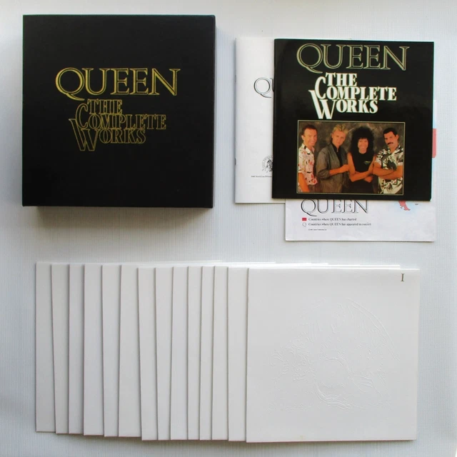QUEEN 'THE COMPLETE Works' Numbered 14 x Vinyl LP 1985 Album EMI QB1 UK ...