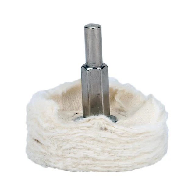 COTTON POLISHING MOP Buffing Cloth Wheel Grinding Abrasive Tools (T ...