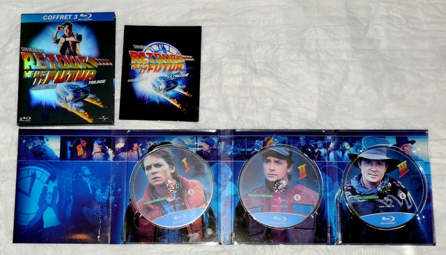 COFFRET DIGIPACK TRILOGIE Retour vers le Futur BLU RAY EUR 24,99 ...