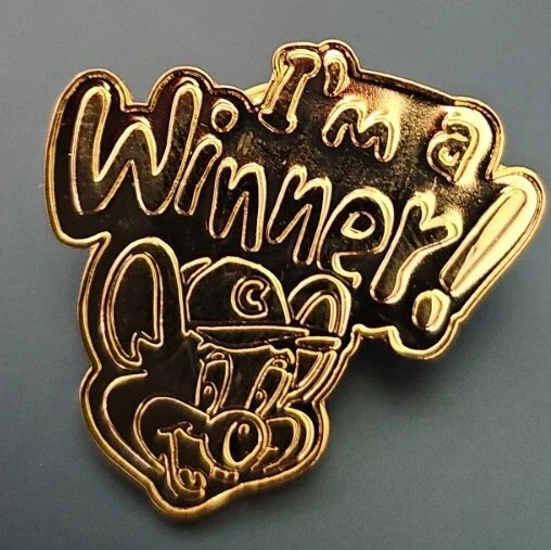 CHUCK E CHEESE Im A Winner Pin Lapel, Lanyard, Mint, Used, Rare ...