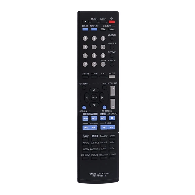 RC-RP0601E REPLACE REMOTE Control for Home Theater Amplifier CD DVD ...