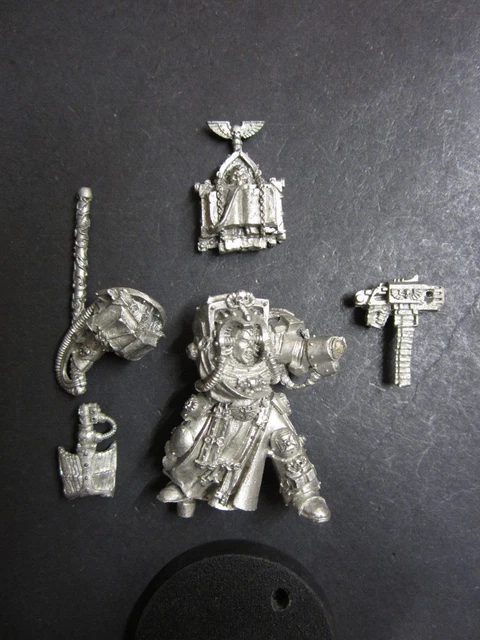 WARHAMMER 40K SPACE Marine Librarian in Terminator Armour metal ...