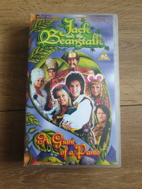 JACK AND THE Beanstalk VHS Tape PAUL MERTON DENISE VAN OUTEN RARE ITV £ ...