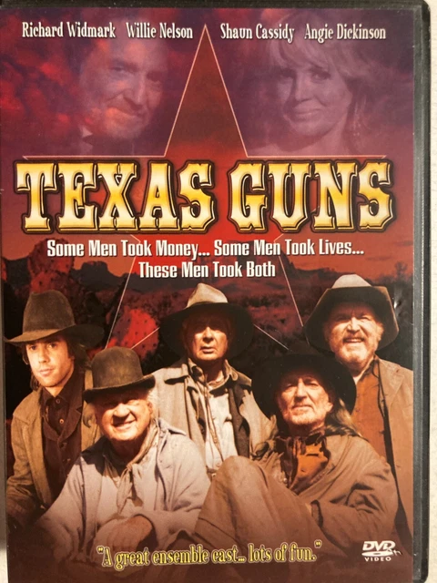TEXAS GUNS DVD 1988 Willie Nelson Angie Dickinson *Region 1* £8.70 ...