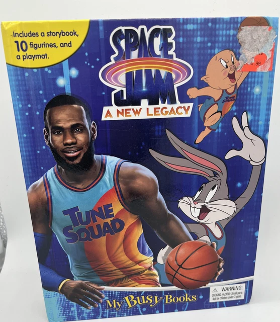 MY BUSY BOOKS Space Jam The New Legacy Looney Toons LeBron James w/ 10 ...