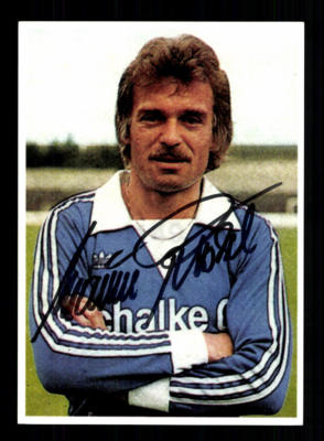 MANFRED RITSCHEL AUTOGRAMMKARTE Schalke 04 Spieler 70er Jahre Original ...