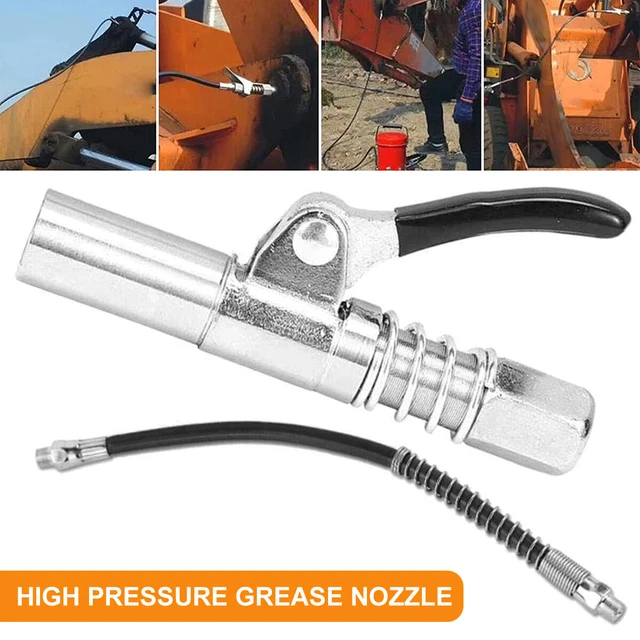 GREASE COUPLER QUICK Release Grease Coupler gun NPTI/8 10000 PSI Small ...