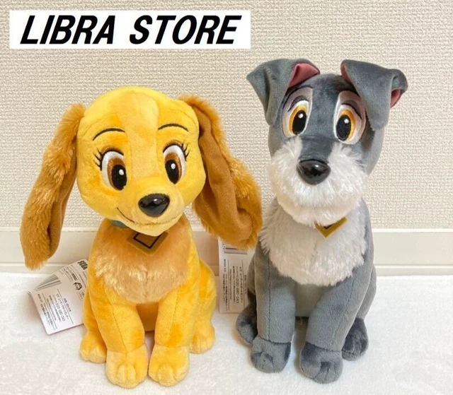 RARE DISNEY LADY and the Tramp M Plush doll 2023 SET EXPRESS from JAPAN ...