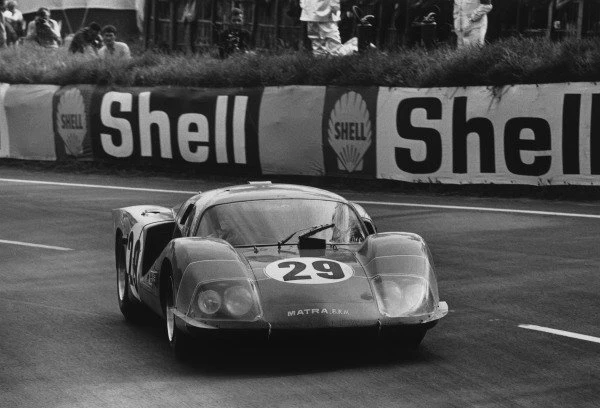 JEAN PIERRE BELTOISE & Johnny Servoz Gavin Matra M630 BRM Le Mans 1967 ...