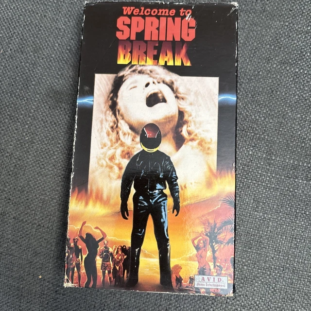 WELCOME TO SPRING Break Vhs 80'S Horror Biker Killer Nightmare Beach ...