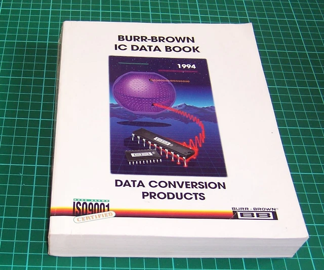 1994 BURR-BROWN IC DATA BOOK on DATA CONVERSION PRODUCTS £6.00 - PicClick UK