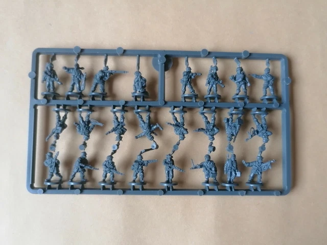 GERMAN INFANTRY / Panzergrenadier Sprue (24 figs) - 15mm Flames of War ...