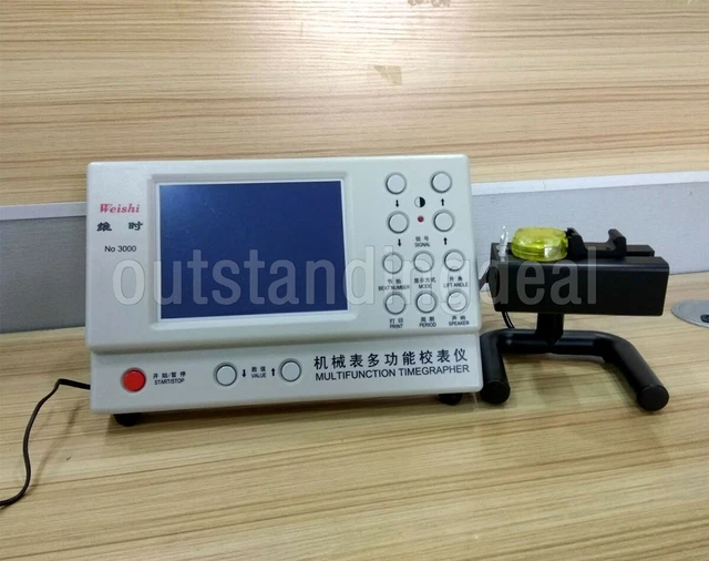 WATCH TIMING TESTER Machine WeiShi Multifunction Timegrapher NO. 3000 ...