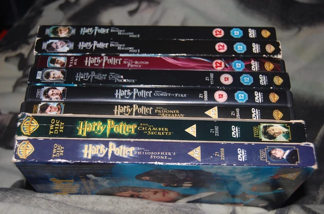 HARRY POTTER ~ Complete 8-Film Collection DVD Boxset's ~ ALL 2 DISC ...