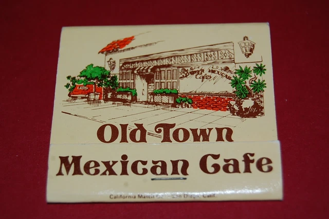OLD TOWN MEXICAN Cafe in San Diego, California Vintage Full Unstruck ...