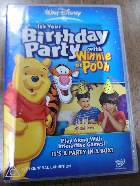 IT'S YOUR BIRTHDAY Party With Winnie The Pooh (DVD, 2003) Free Shipping ...