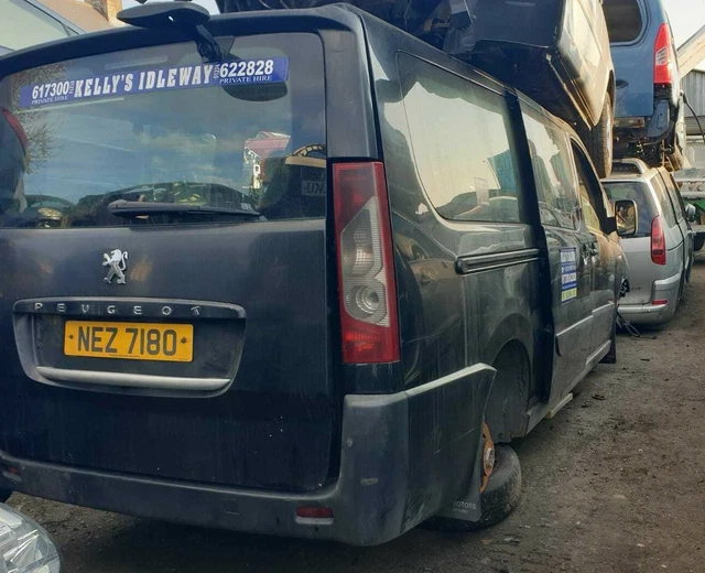 2008 - 2014 2.0 Hdi Peugeot E7 Scudo Expert Van And Taxi Breaking Black Silver £30.02 - PicClick UK