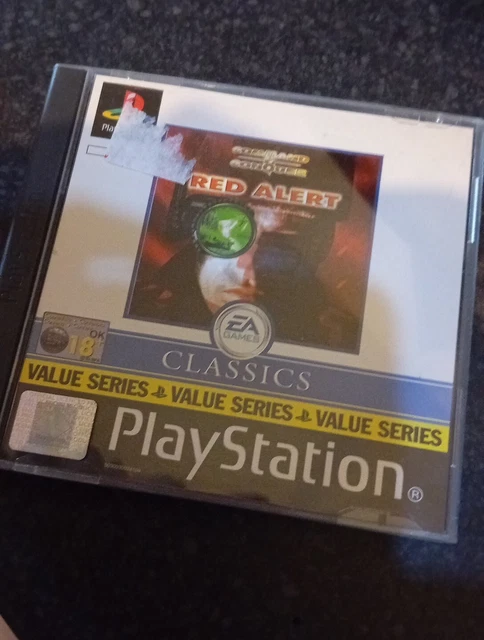 COMMAND & CONQUER Red Alert PS1 PlayStation One - Platinum PAL ...