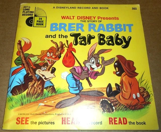 WALT DISNEY'S STORY Of Brer Rabbit And The Tar Baby - Disneyland 363 ...