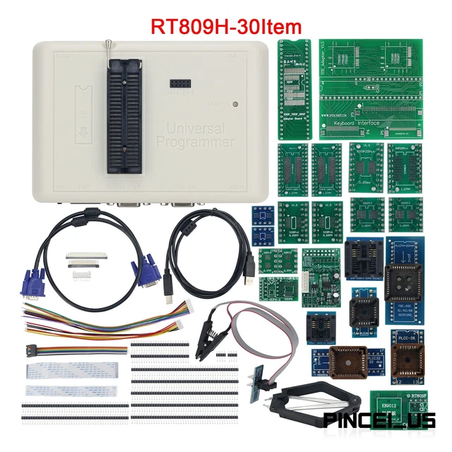 RT809H-30ITEM UNIVERSAL PROGRAMMER Chip Programmer EMMC-Nand FLASH ...