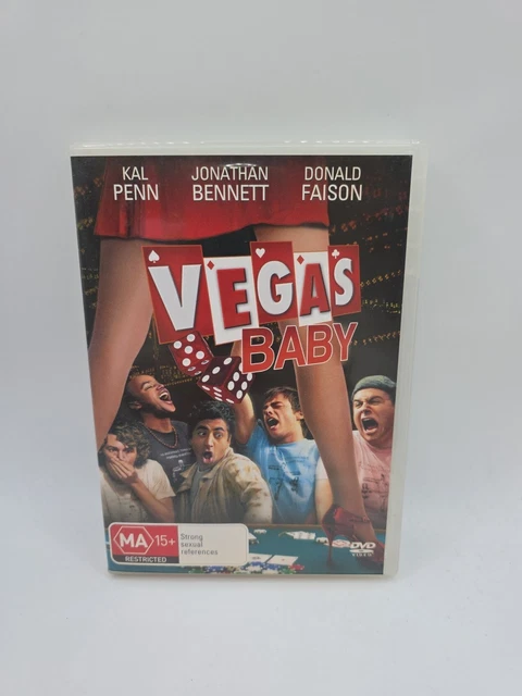 VEGAS BABY KAL PENN,JONATHAN BENNETT,DONALD FAISON DVD MA Region 4 Pal ...