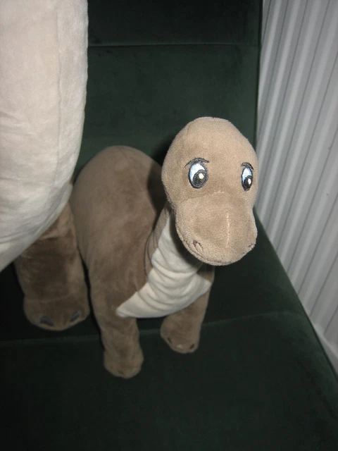 IKEA JATTELIK 2 x Grey Brontosaurus Jurassic Dinosaur Soft Plush Toys £ ...