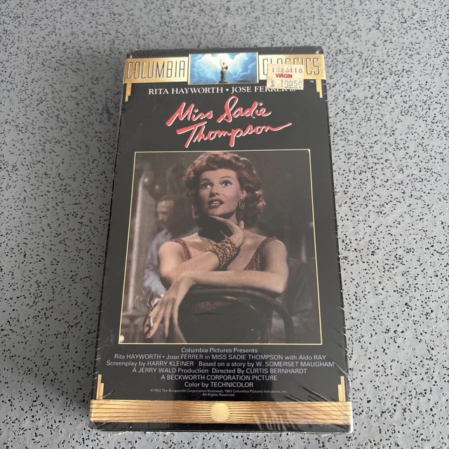 VINTAGE MISS SADIE Thompson VHS Movie Brand New Sealed £5.44 - PicClick UK