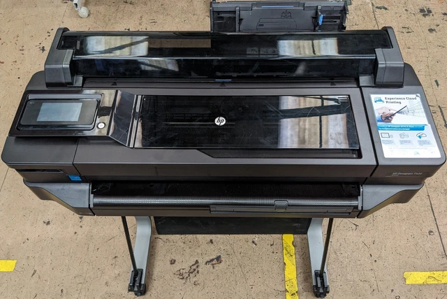 HP DESIGNJET T520 24 Inch Printer inc. Stand & Media Basket - Print ...