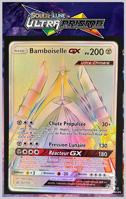 CARTE POKÉMON BAMBOISELLE GX 162/156 SL5 Soleil Lune Ultra Prisme FR NM SL05 EUR 29,98 - PicClick FR