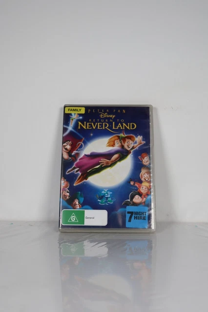 PETER PAN: RETURN To Never Land DVD Region 4 Directed By Robin Budd EUR ...