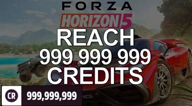 FORZA HORIZON 5 999 million credits for your cars on pc/xbox ...