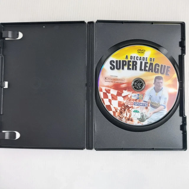 A DECADE OF Super League DVD Rugby League Sky Sports 2006 Documentary £ ...