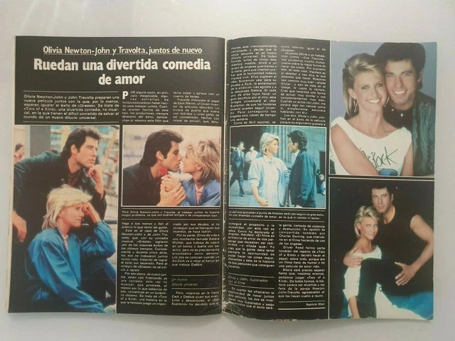 OLIVIA NEWTON-JOHN - A very rare newspaper from Spain 1984 (Full ...