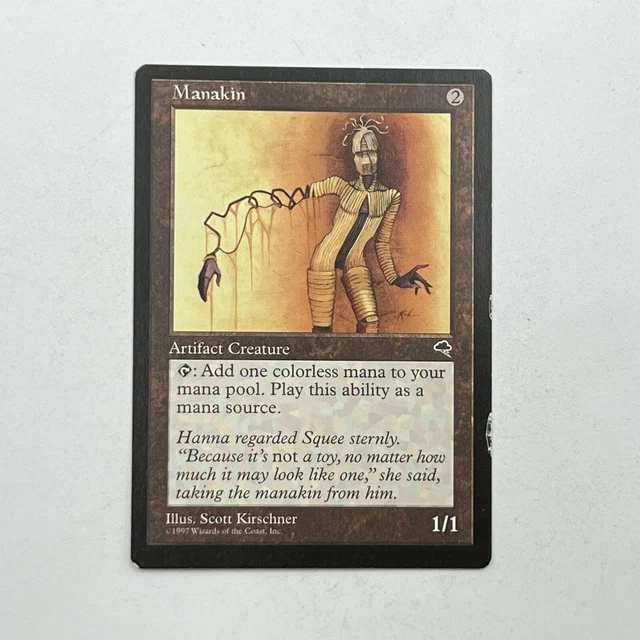 MAGIC THE GATHERING MTG Manakin - Tempest - VG Authentic & Official EUR ...