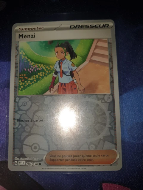 CARTE POKÉMON MENZI Reverse 180/198 EV1 Écarlate et violet fr EUR 1,74 ...