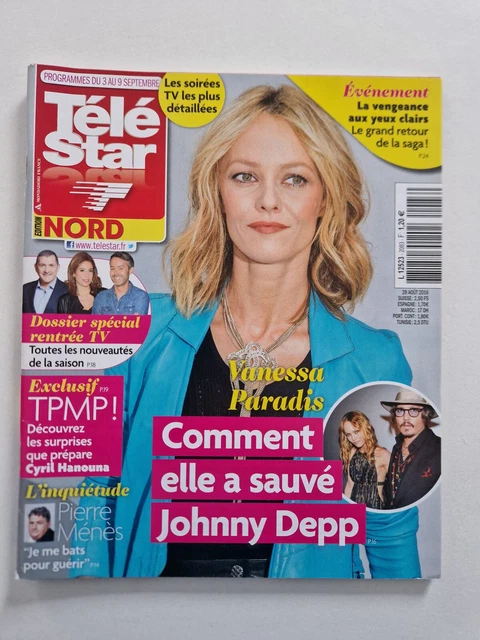 MAGAZINE REVUE PROGRAMME TV TELE STAR #2083 3 septembre 2016 Vanessa ...