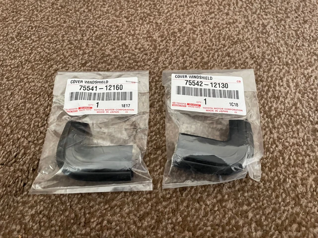 TOYOTA COROLLA AE92 GTI EE90 Windscreen Top Corner Mouldings LH/RH ...