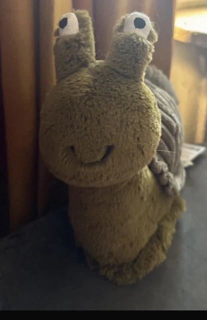 GENIUNE JELLYCAT STEVE The Snail. Soft Plush Toy/ Stuffed Animal Rare ...
