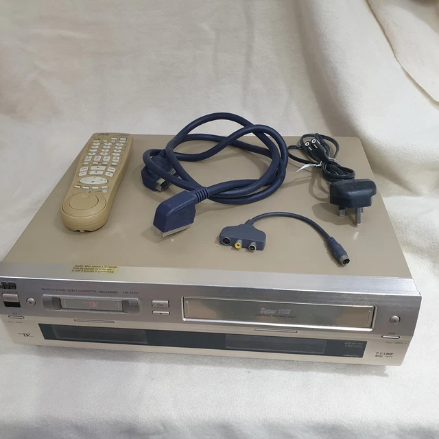 JVC HR-DVS1 MINI DV and S-VHS Super VHS Player/ Recorder Combi faulty ...