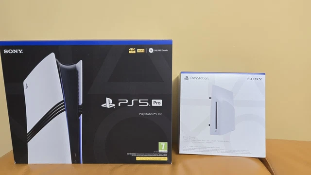 SONY PLAYSTATION 5 PRO console & DISC DRIVE BRAND NEW box sealed £676. ...